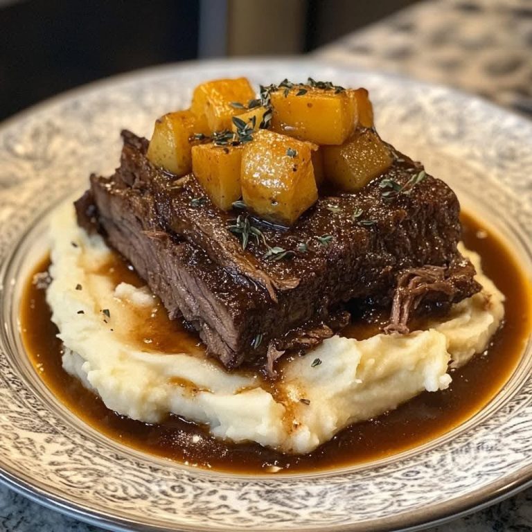 Braised Short Ribs with Mashed Potatoes – Yum Recipes