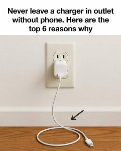 Never leave a charger in outlet without phone. Here are the top 6 ...