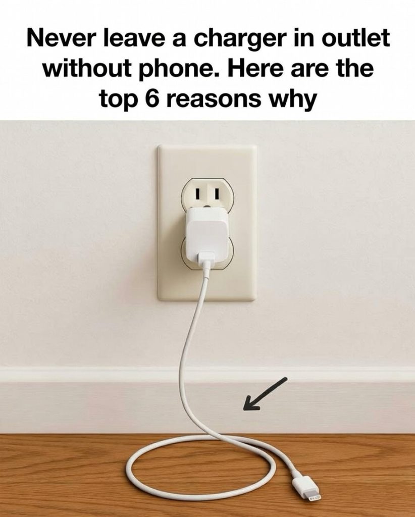 Never leave a charger in outlet without phone. Here are the top 6 ...