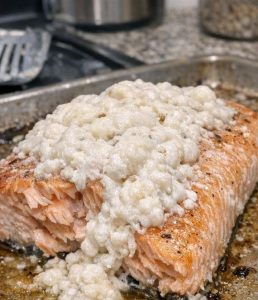 Cooked this salmon and weird white stuff exploded out of it. Are these ...
